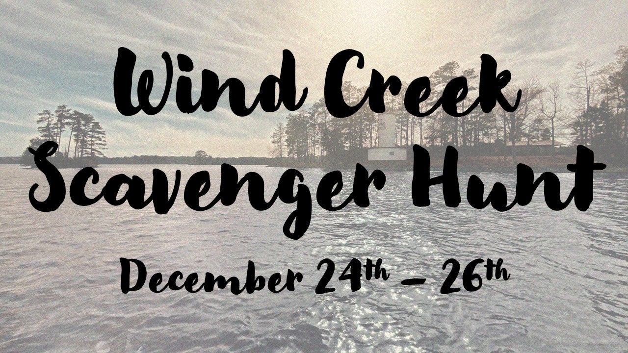 Wind Creek Scavenger Hunt | Alapark