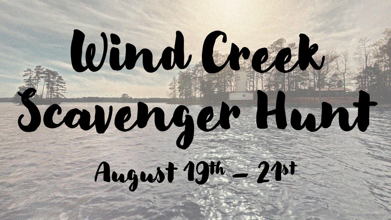Wind Creek Scavenger Hunt | Alapark