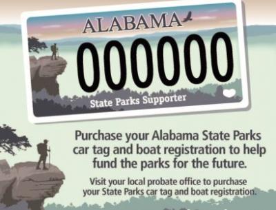 ALABAMA STATE PARKS CAR TAG | Alapark